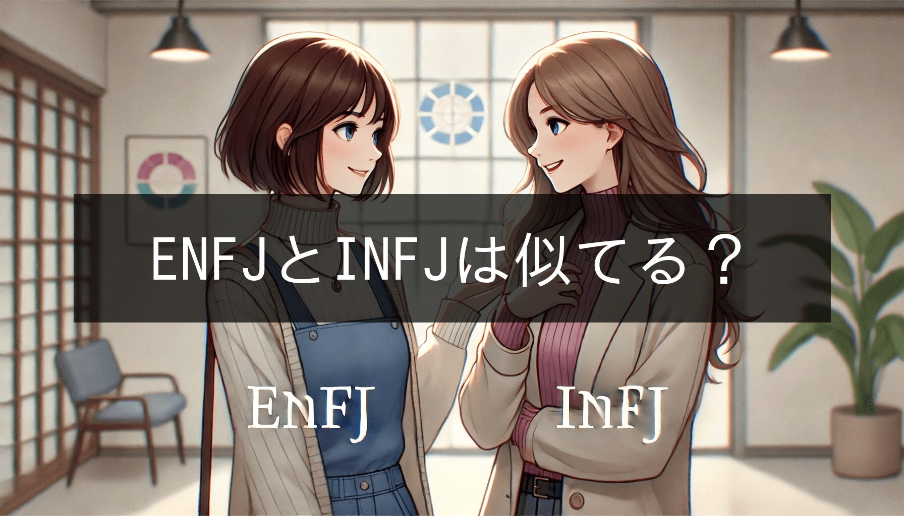 ENFJ(主人公)とINFJ(提唱者)は似てる？違いと相性を徹底解説します｜16タイプの恋愛ラボ