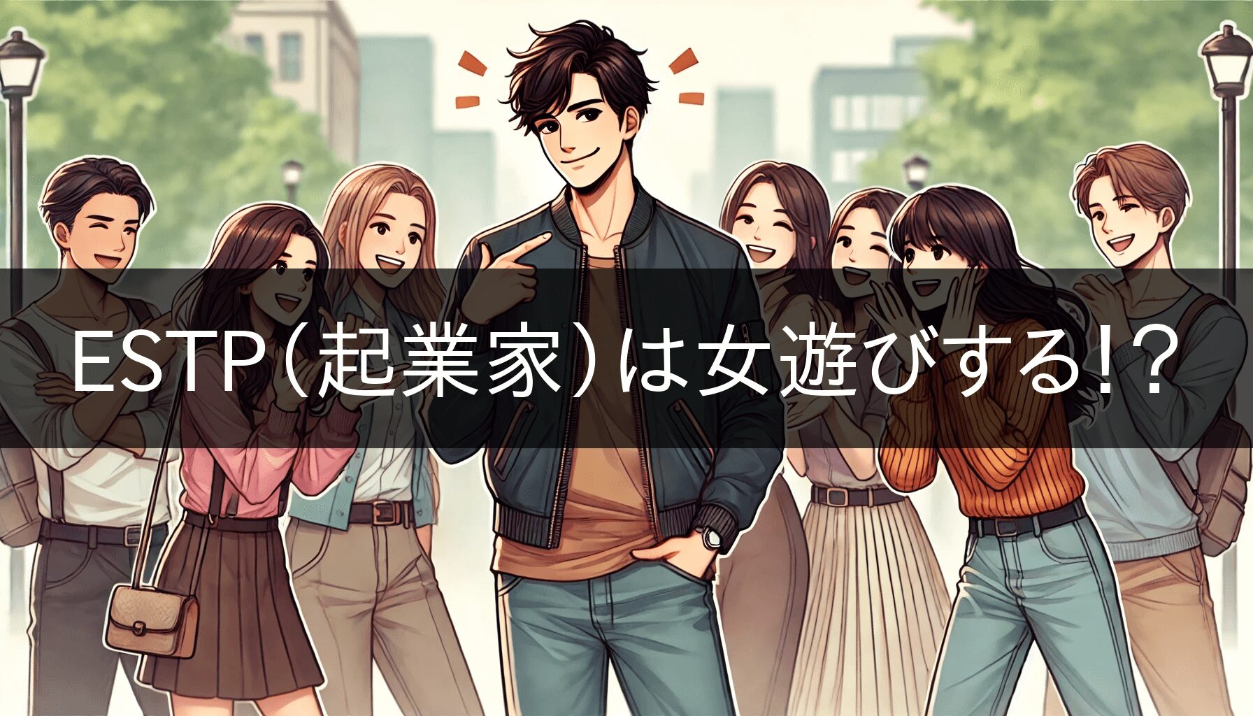 ESTP（起業家）タイプは女遊びがひどい！？特徴や心理を徹底解説｜16タイプの恋愛ラボ