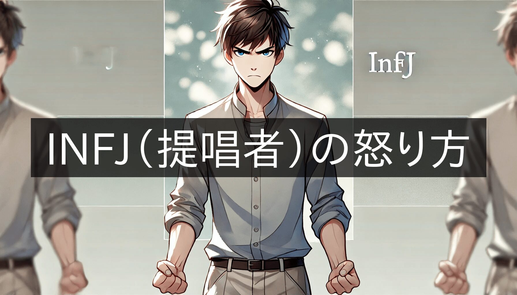 INFJ（提唱者）の怒り方とは？共感型性格が抱える感情の本質｜16タイプの恋愛ラボ