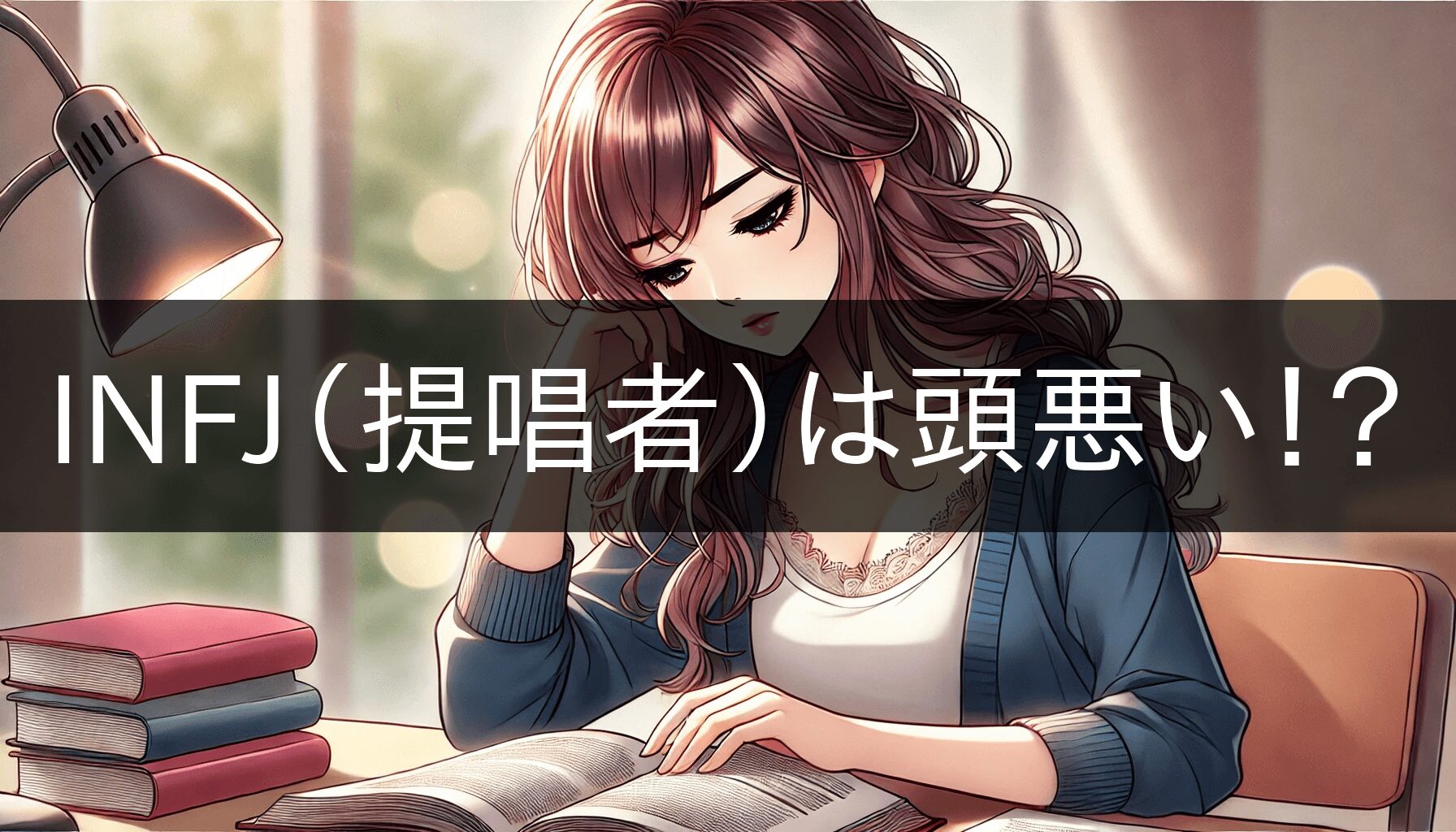 INFJ（提唱者）は頭悪い？誤解される理由と本当の知性｜16タイプの恋愛ラボ