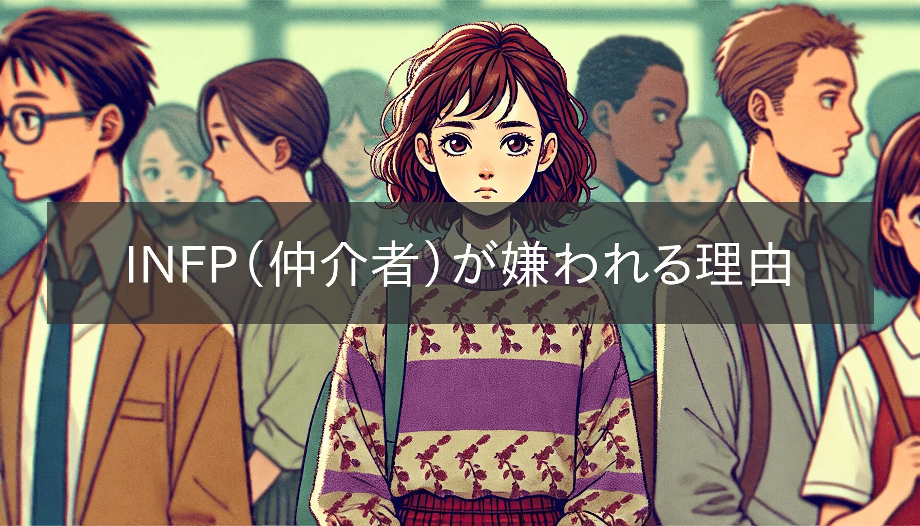 INFP（仲介者）が嫌われる理由とは？誤解されやすい性格の特徴｜16タイプの恋愛ラボ