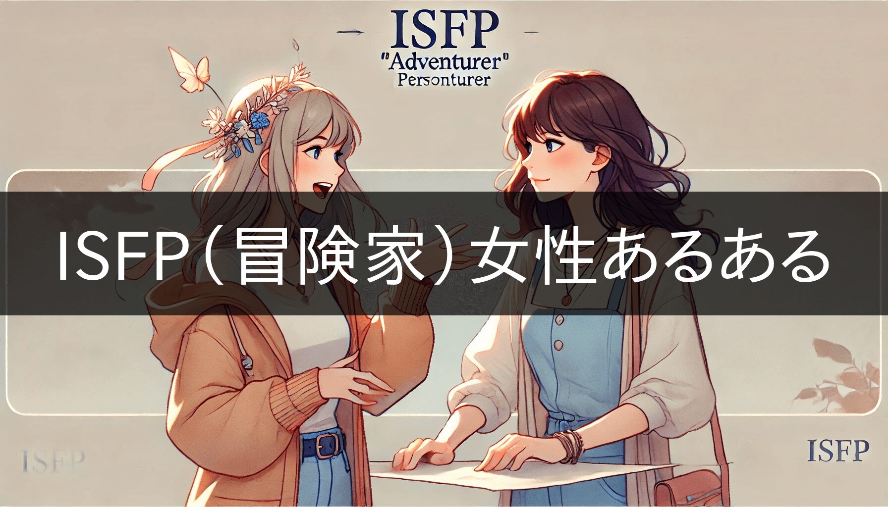 ISFP（冒険家）女性あるある｜繊細で自由！共感必至の特徴とは｜16タイプの恋愛ラボ