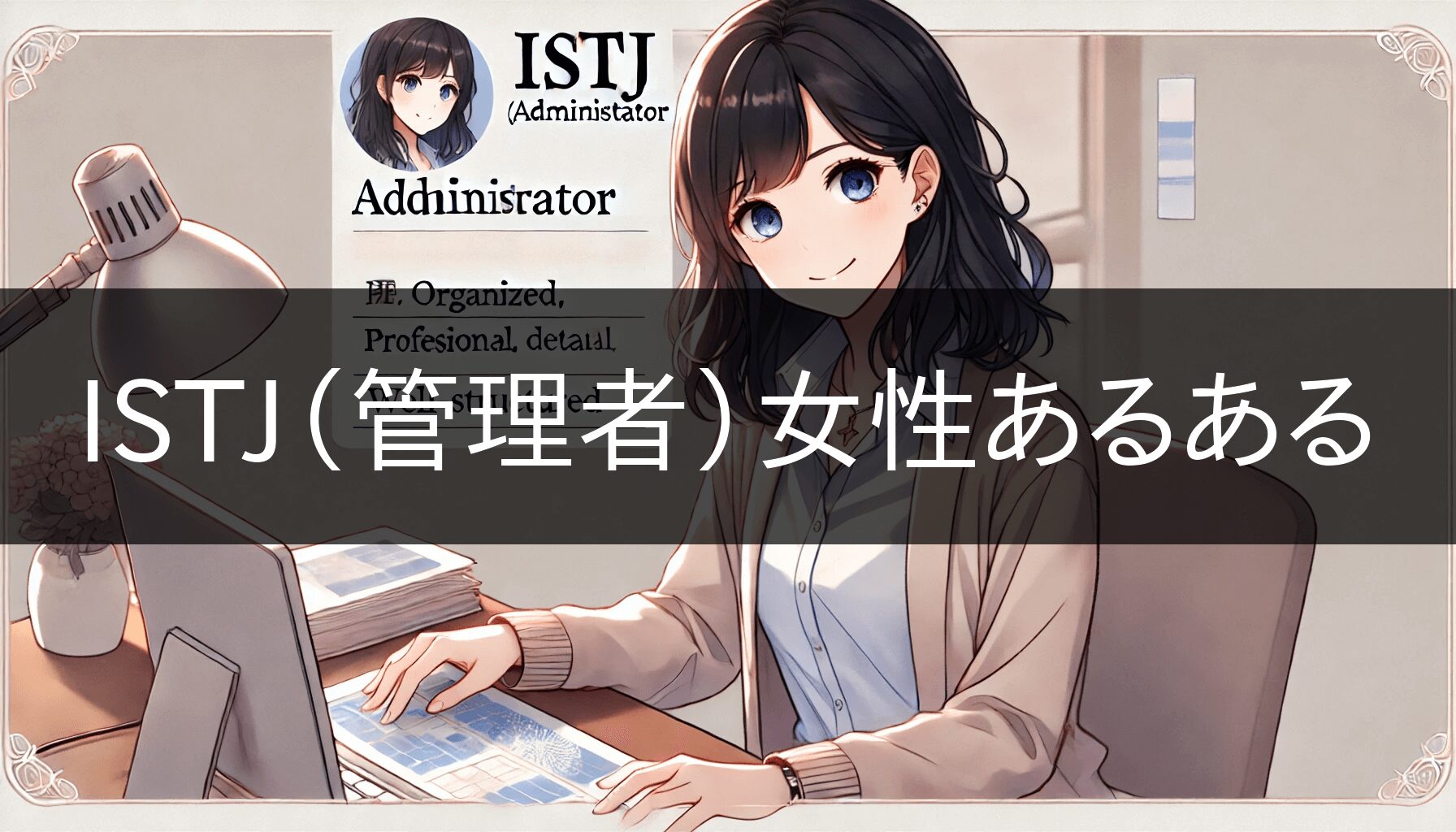 ISTJ（管理者）女性あるある！冷静で誠実な女性の特徴と魅力｜16タイプの恋愛ラボ